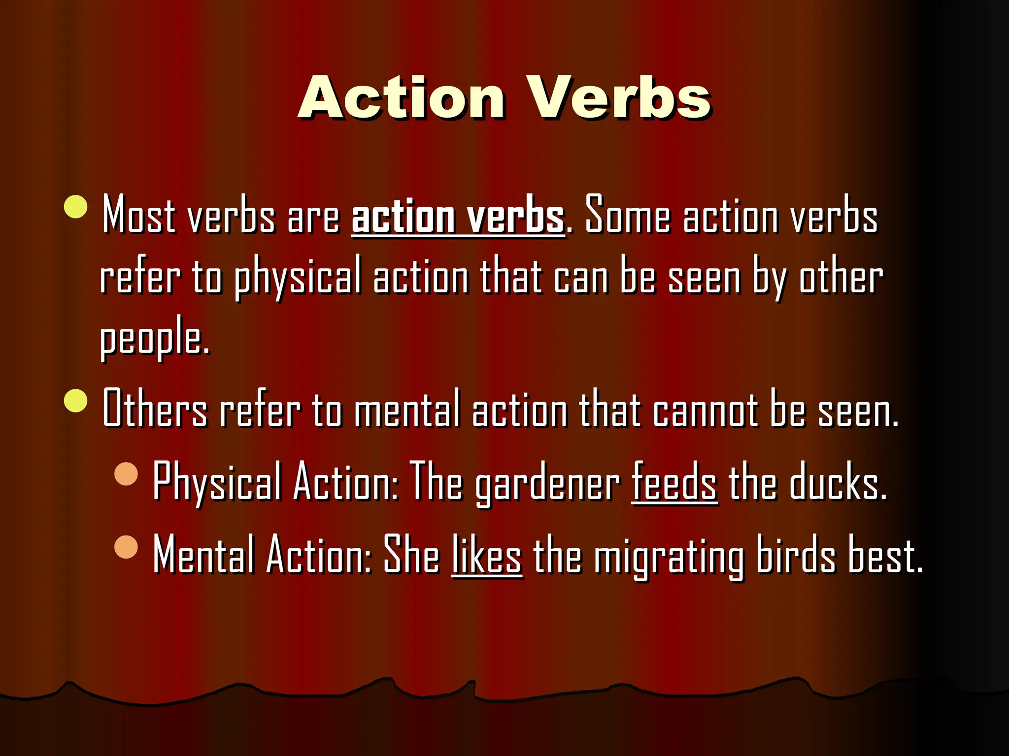 Kinds of verbs in English (Grammar) .ppt