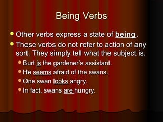Kinds of verbs | PPT