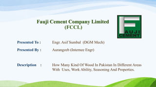 Kinds of wood in pakistan | PDF