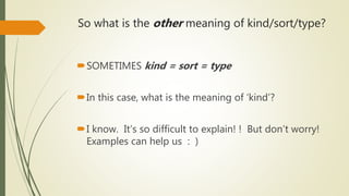 Kinds Sorts Types | PPT