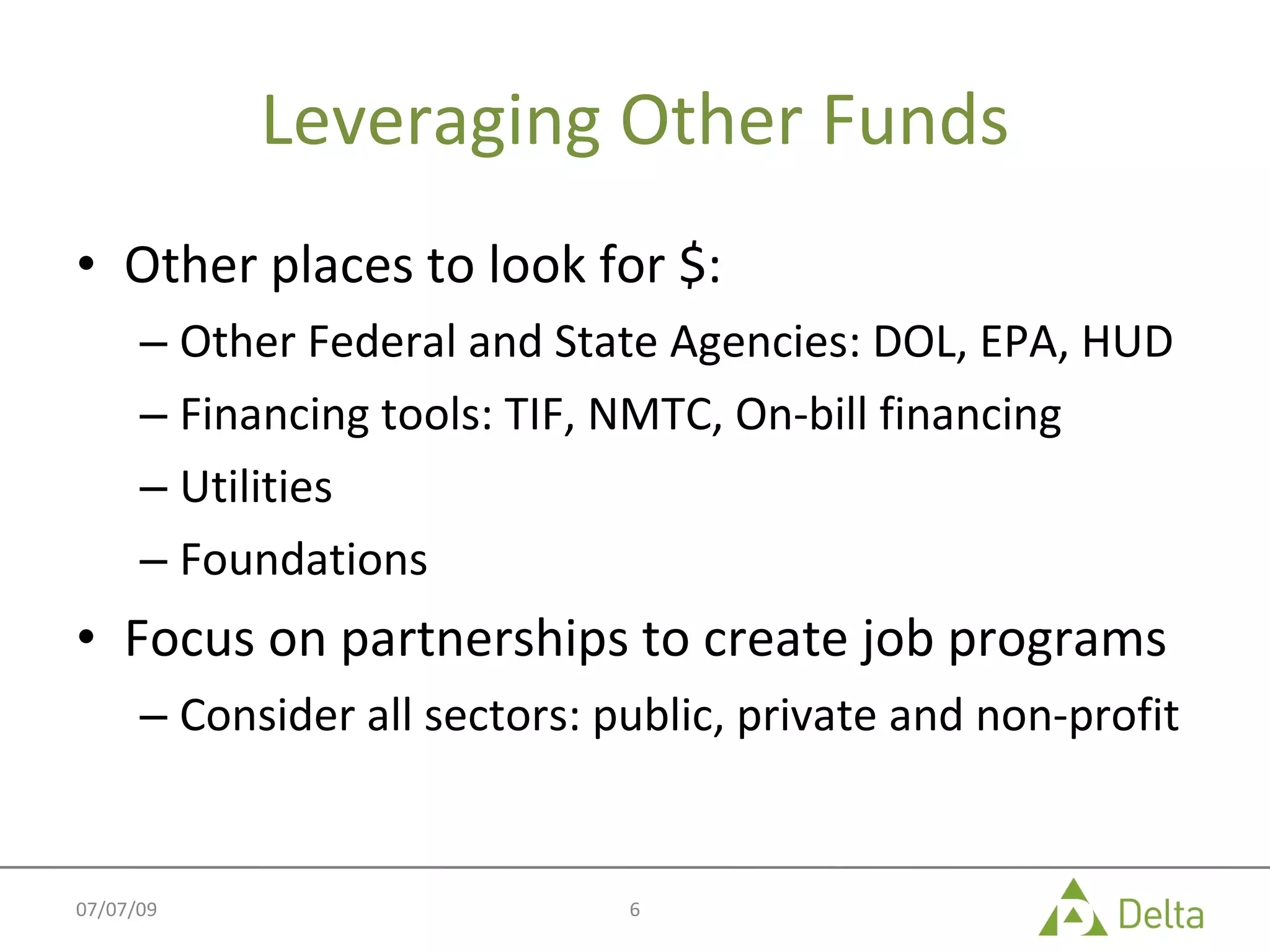 Kindy Kruller Arra Jobs Presentation 060309 | PPT