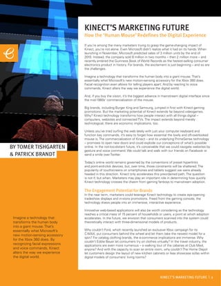 Kinect | PDF