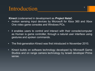 Microsoft Kinect for Human-Computer Interaction | PPT
