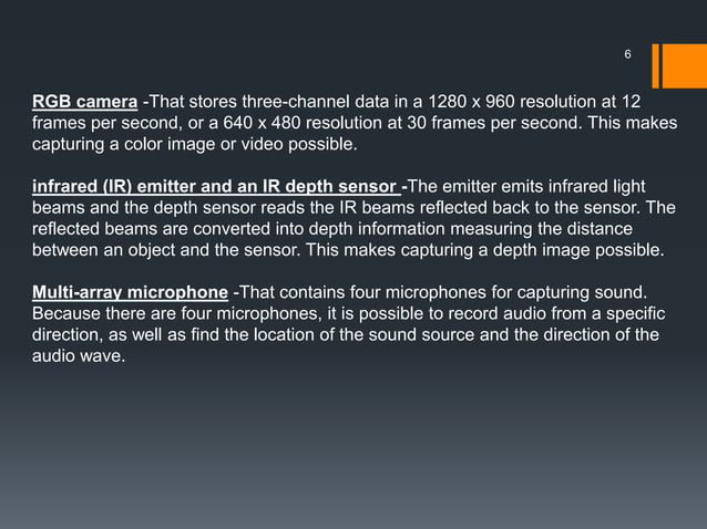 Microsoft Kinect for Human-Computer Interaction | PPT