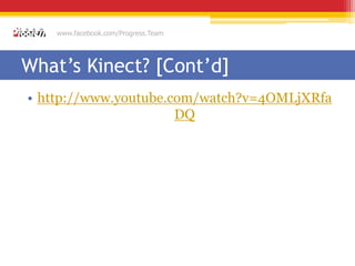 Kinect Awesomeness | PPTX