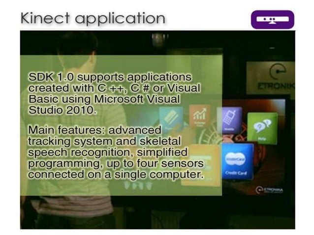 Kinect for Windows sdk - Overview | PPTX