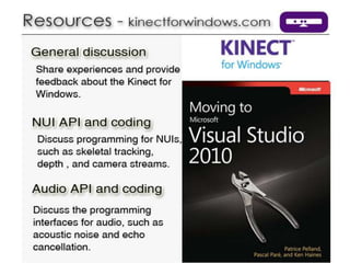 Kinect for Windows sdk - Overview | PPTX