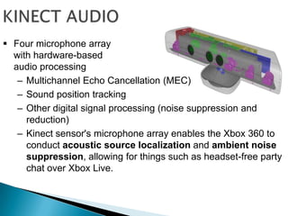 Kinect presentation | PPTX | Computer Peripherals | Computing