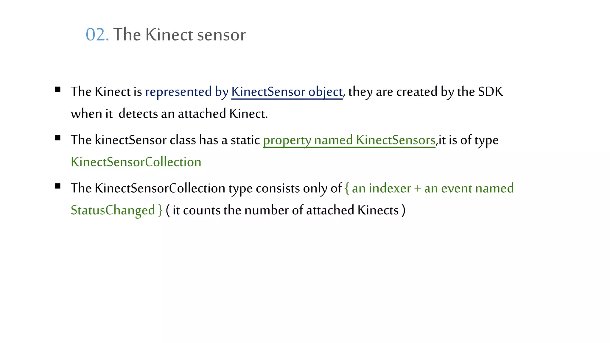 Building Kinect Applications Application Fundamentals Ppt 6629