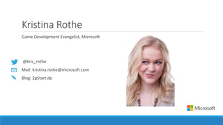 Kristina Rothe (Microsoft) - Gesture Control and DIY Motion Capturing ...
