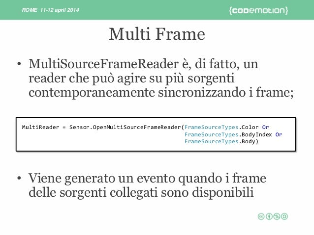 Kinect v2: NUI for dummies - Bonanni