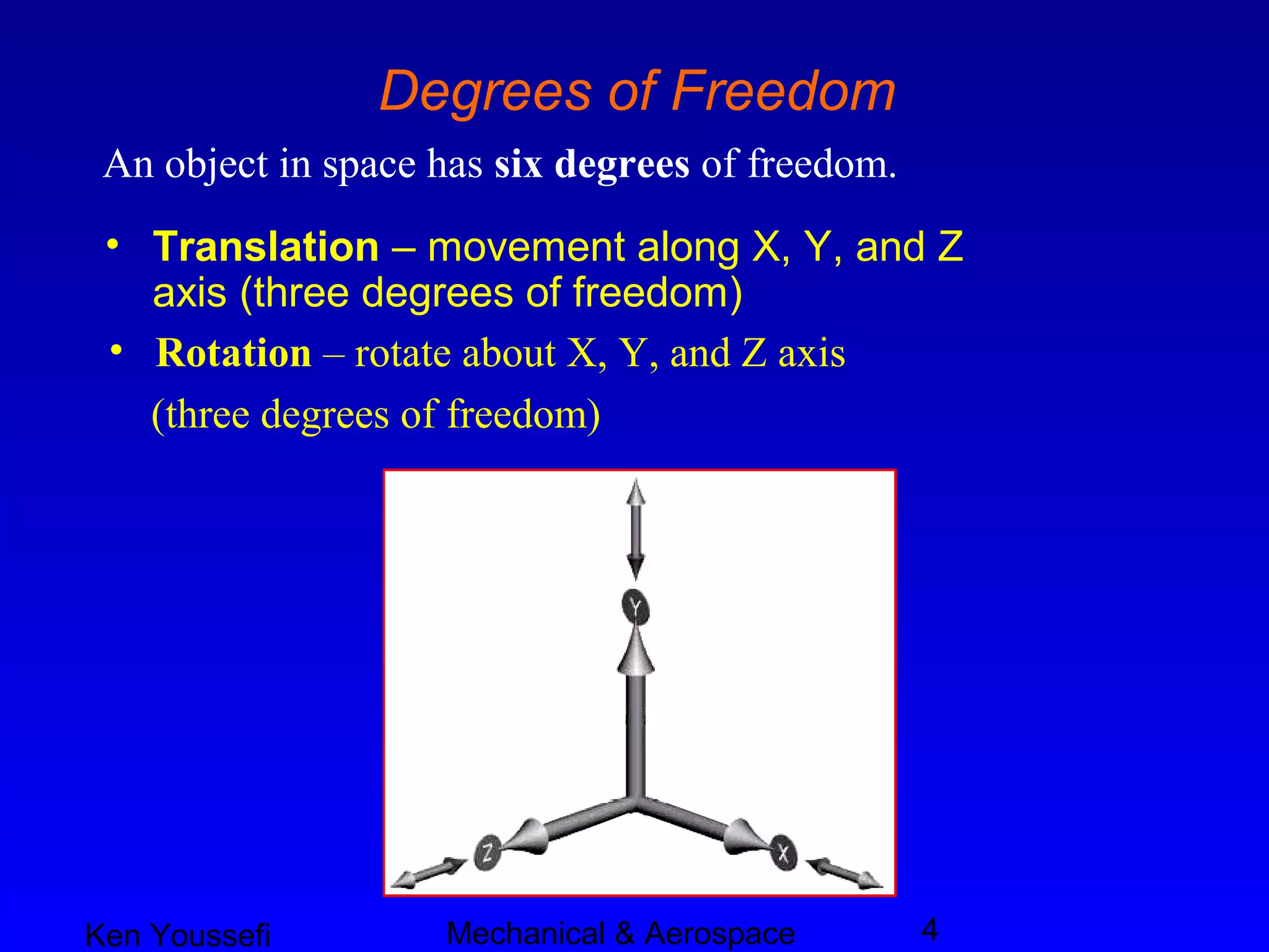 Kinematic diagrams & degrees of freedom | PPT