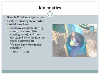 Kinematicequations | PPT