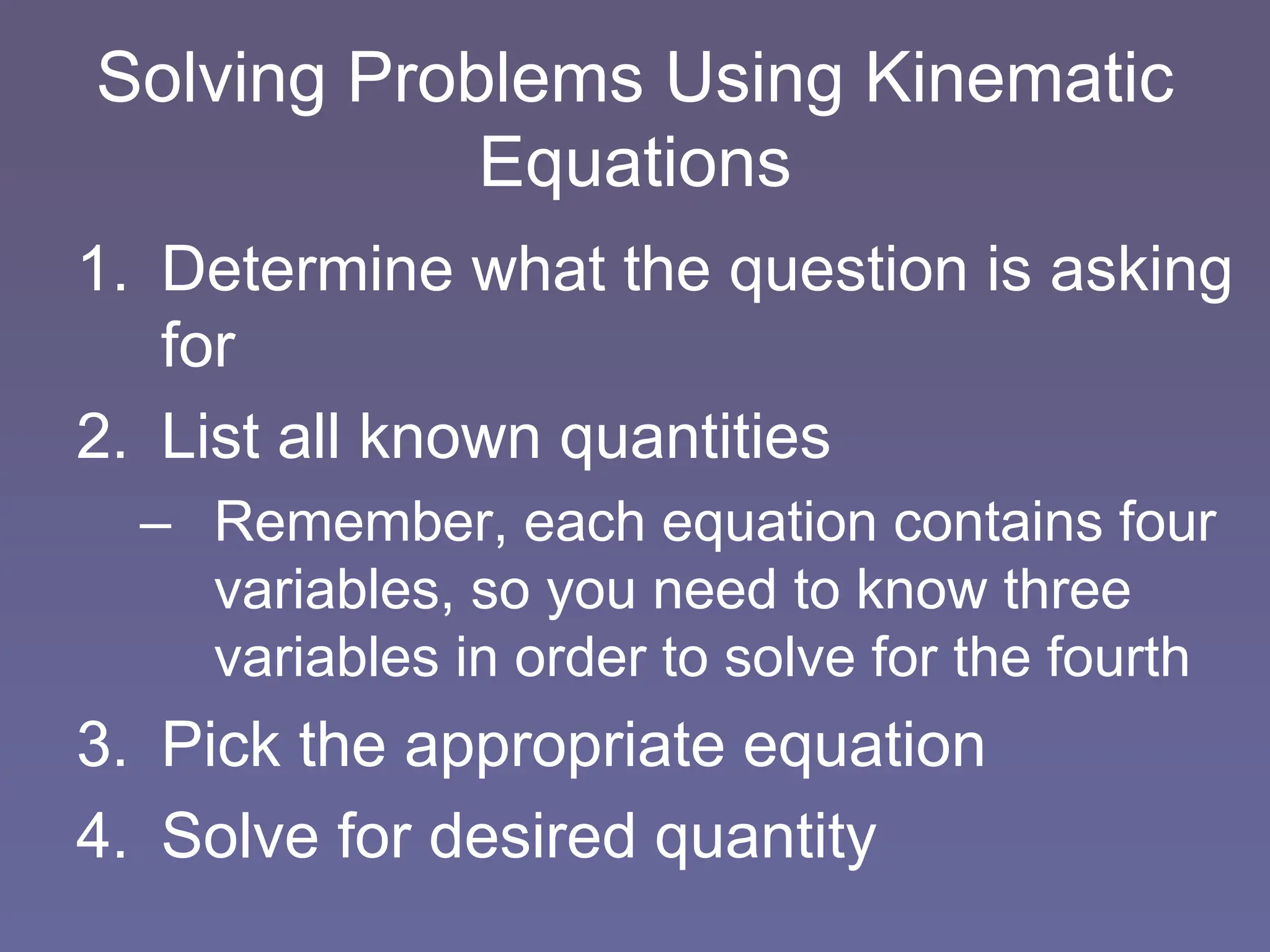 KinematicEquations.ppt