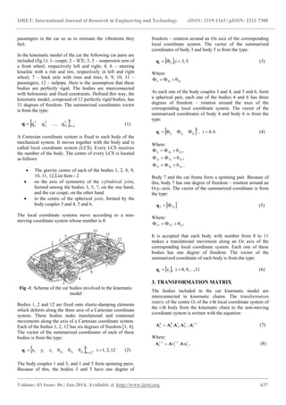 Kinematic model of a car | PDF