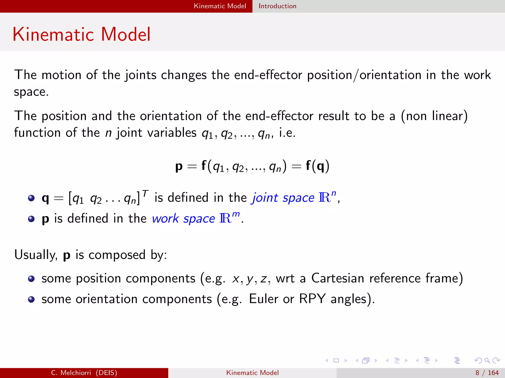 Kinematic modelofrobotmanipulators (1) | PPT
