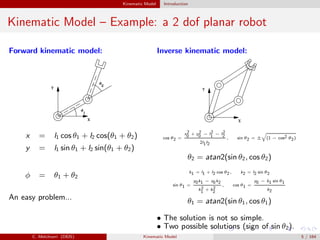 Kinematic modelofrobotmanipulators (1) | PDF