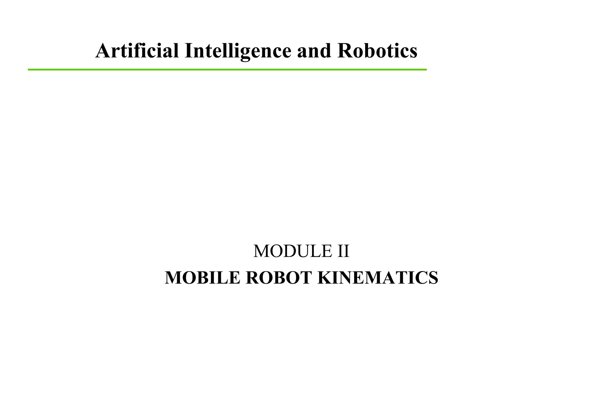 Kinematic models and constraints.ppt