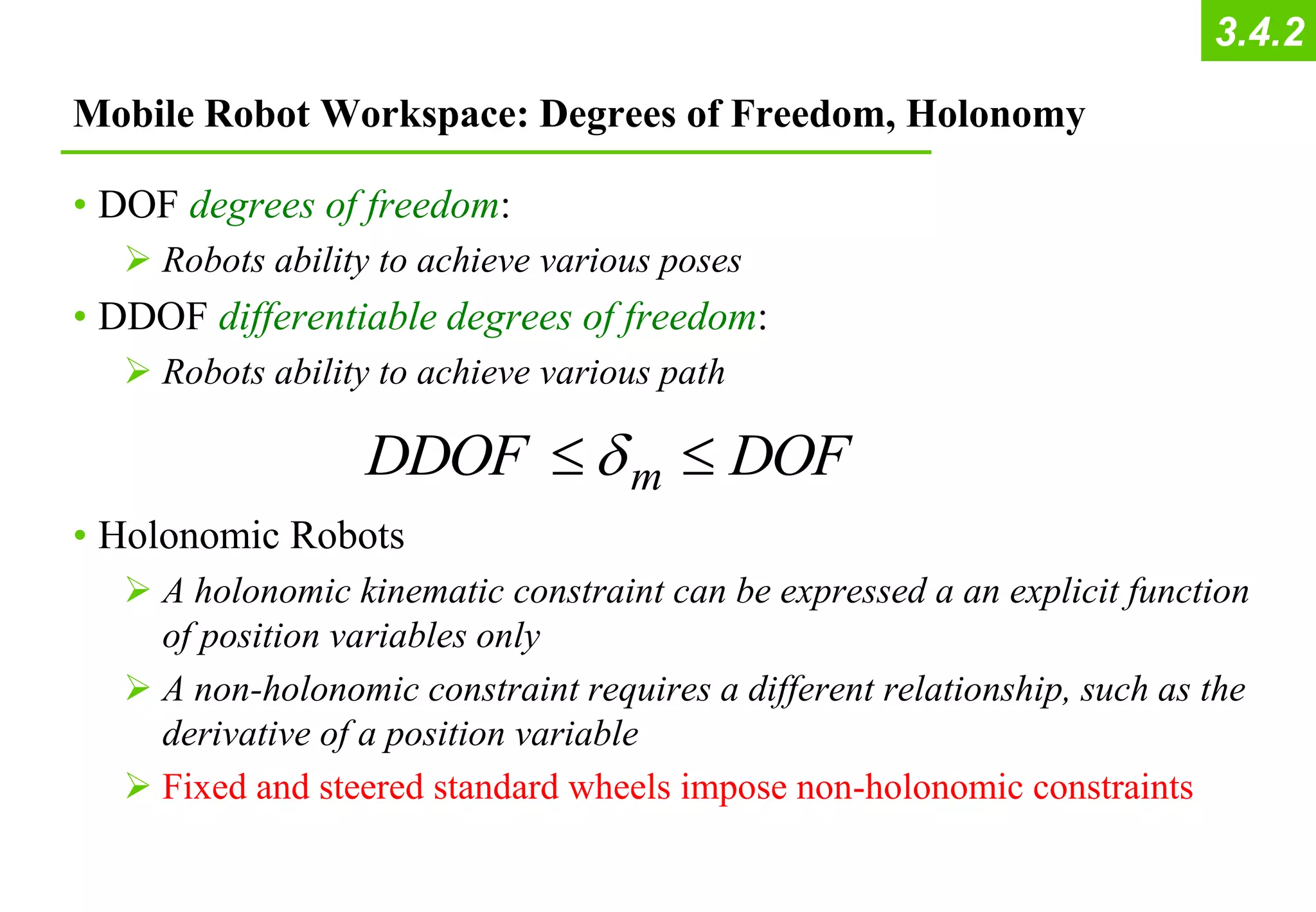 Kinematic models and constraints.ppt
