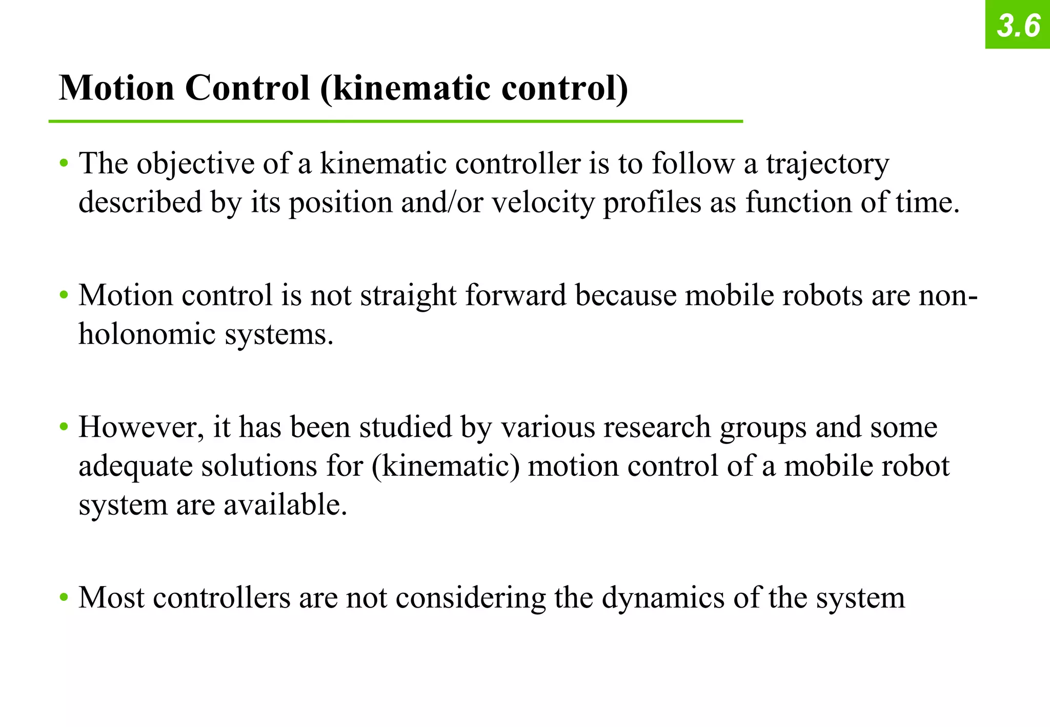 Kinematic models and constraints.ppt