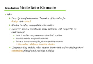 Kinematic models and constraints.ppt