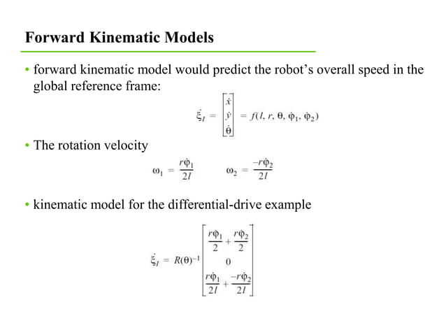 Kinematic models and constraints.ppt
