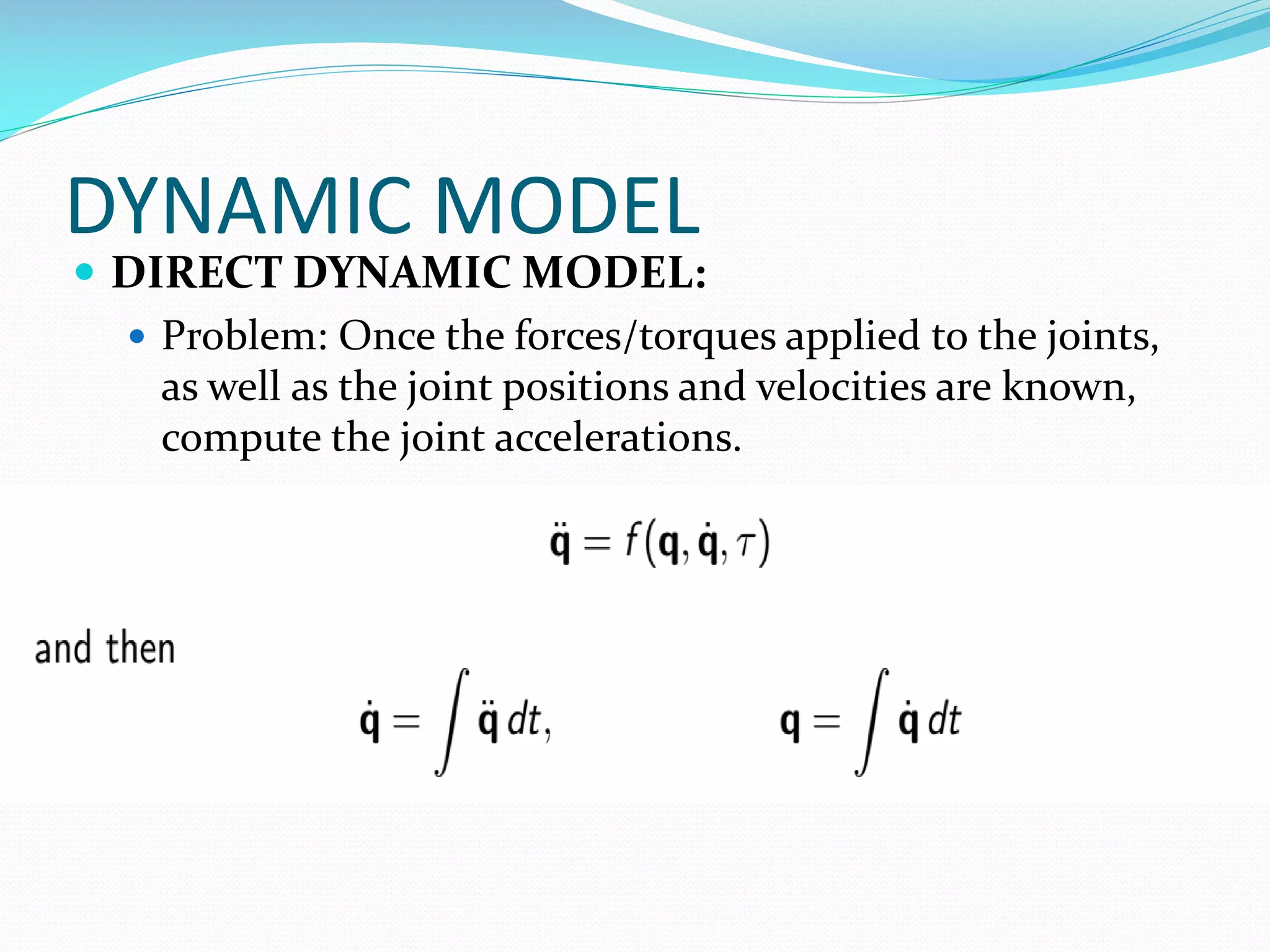 Kinematic Model vs Dynamic Model | PDF | Physics | Science