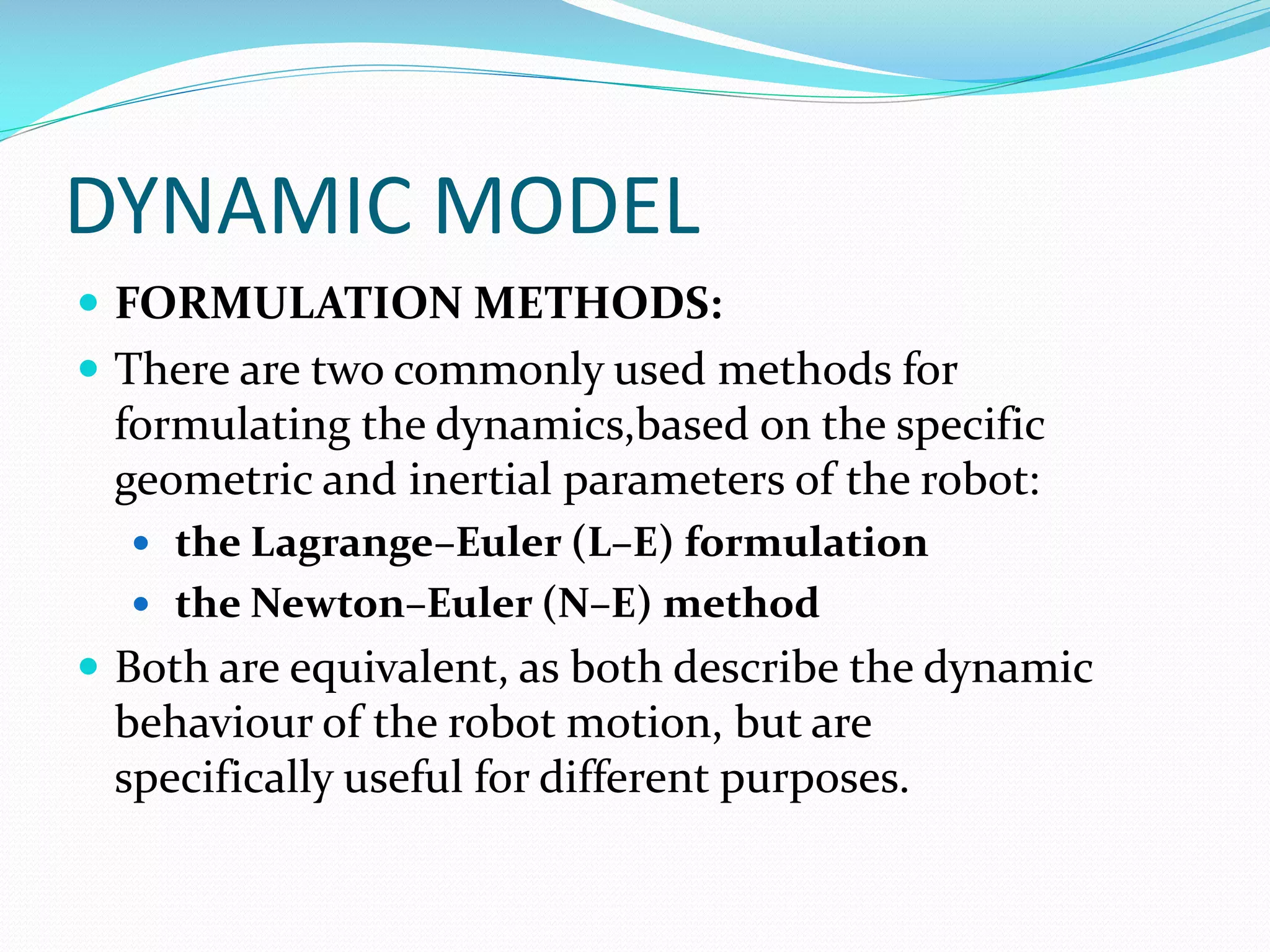 Kinematic Model vs Dynamic Model | PDF | Physics | Science