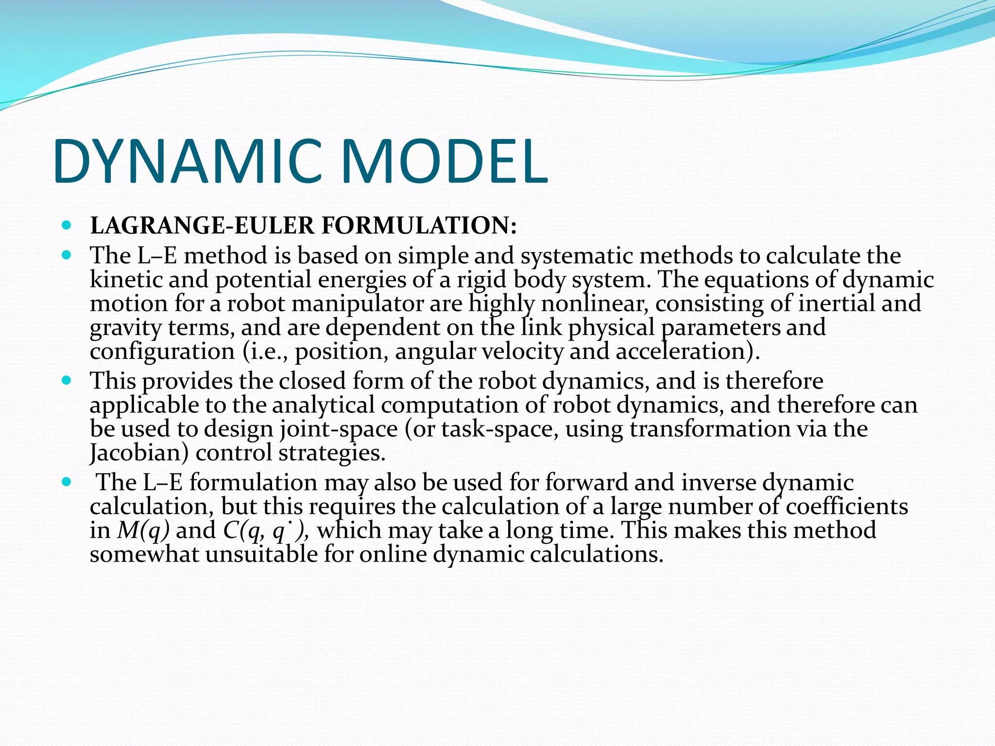 Kinematic Model vs Dynamic Model | PDF | Physics | Science