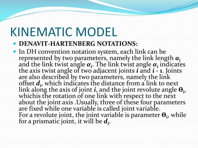 Kinematic Model vs Dynamic Model | PDF | Physics | Science