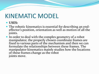 Kinematic Model vs Dynamic Model | PDF