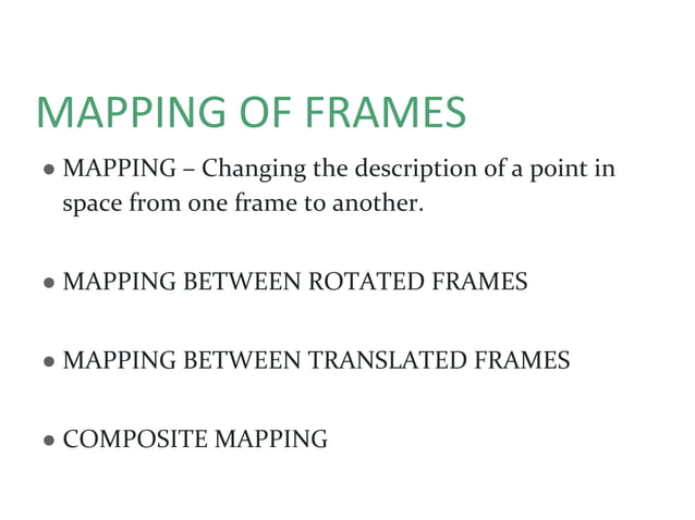 Kinematic Relationship Between Adjacent Links | PPT | Free Download