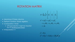 Kinematic relationship of a object in space | PDF
