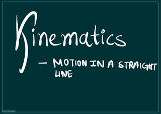 Kinematic rough.pptx kid magics kinematic kine | PPTX