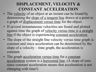 Kinematics - The Study of Motion | PPSX