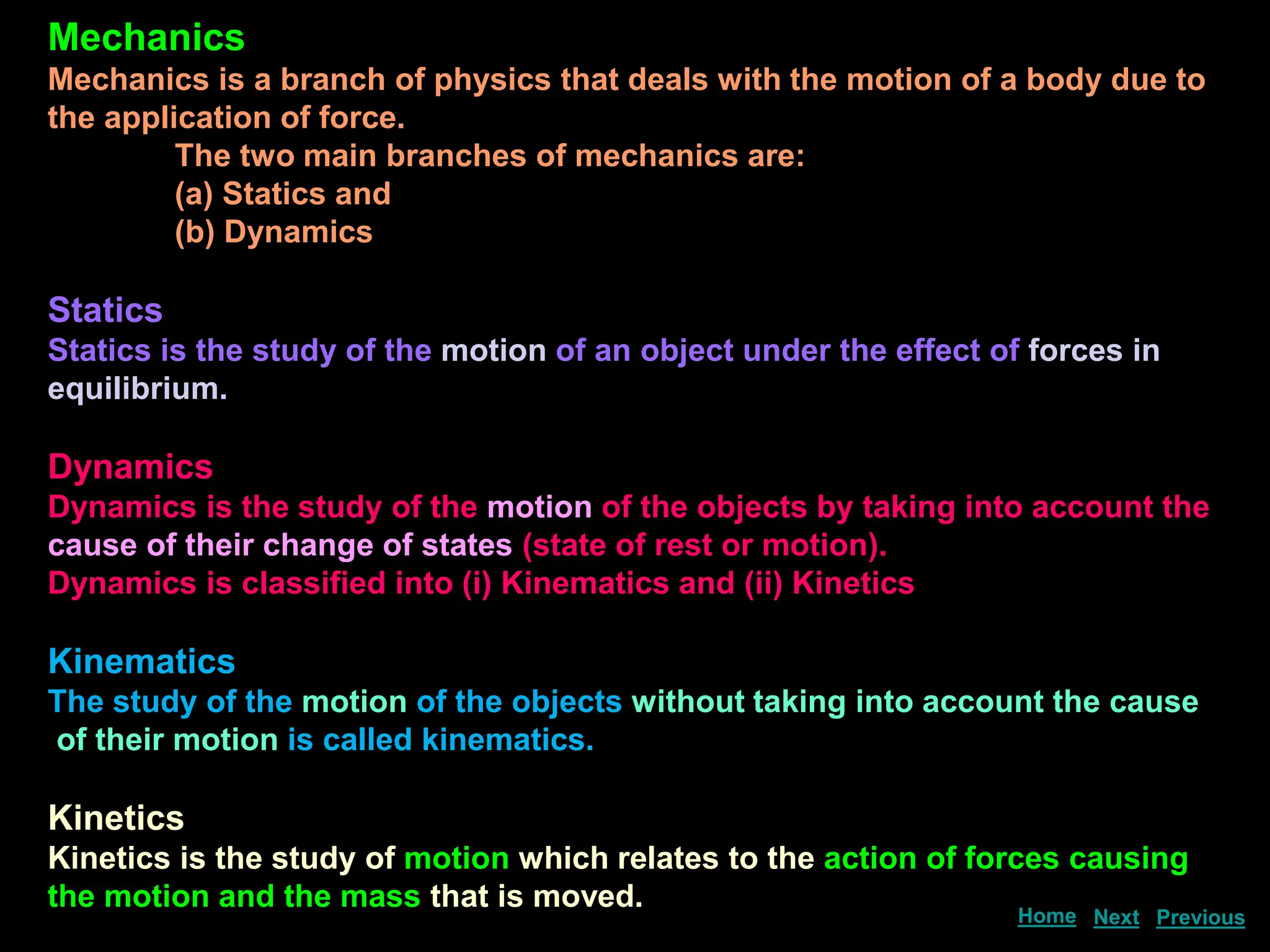 Motion in One Dimension - Kinematics ppt | PPT