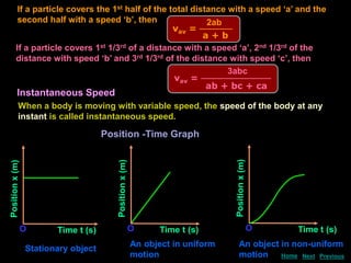 Motion in One Dimension - Kinematics ppt | PPT