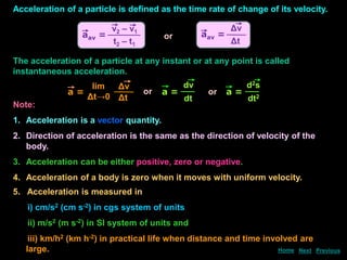 Motion in One Dimension - Kinematics ppt | PPT