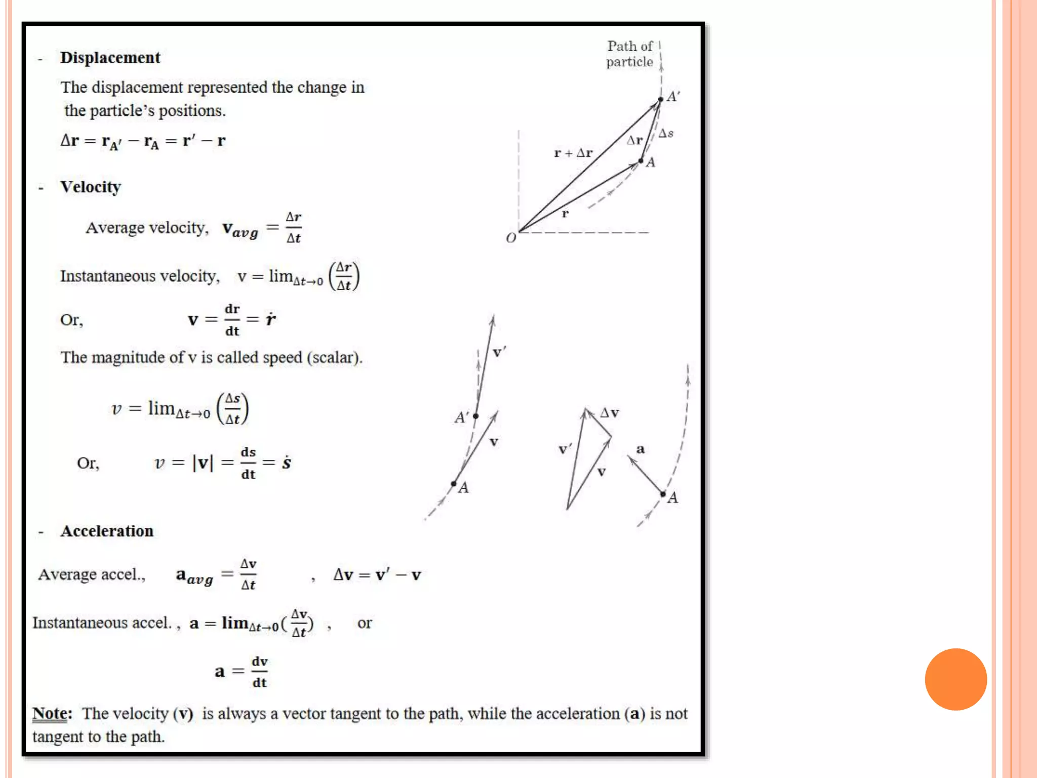 Kinematics in Engineering Mechanics | PPTX