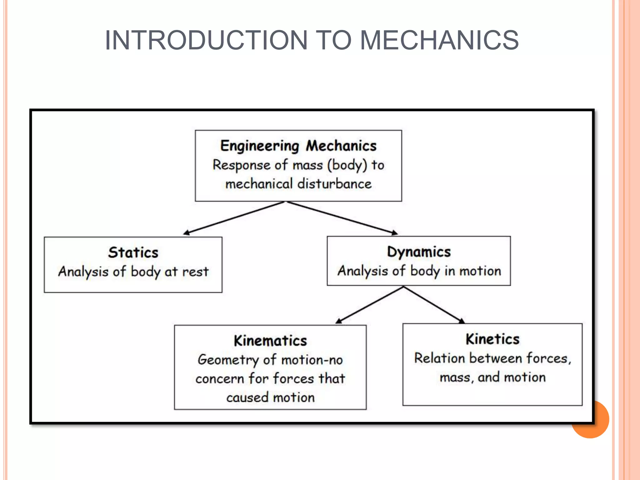 Kinematics in Engineering Mechanics | PPTX
