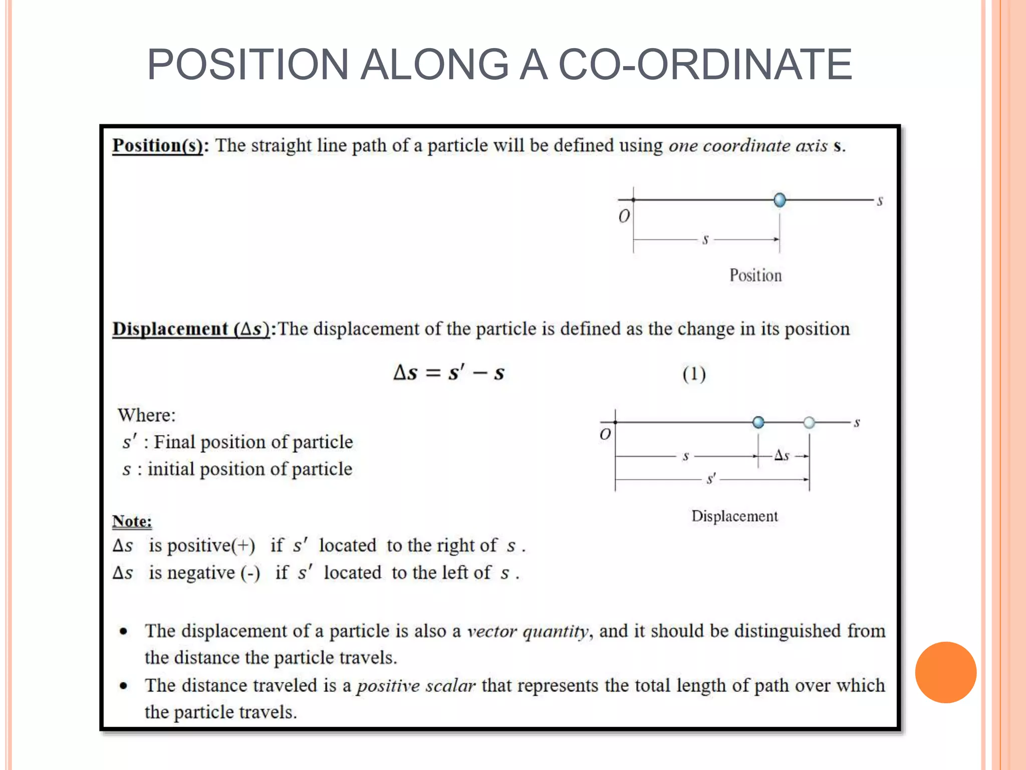 Kinematics in Engineering Mechanics | PPTX