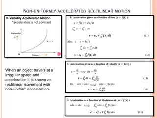 Kinematics in Engineering Mechanics | PPTX