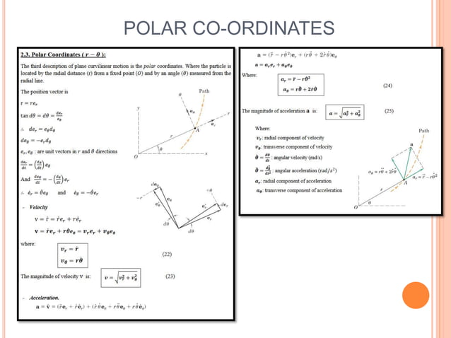 Kinematics in Engineering Mechanics | PPTX | Physics | Science