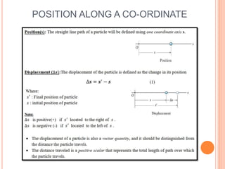 Kinematics in Engineering Mechanics | PPTX