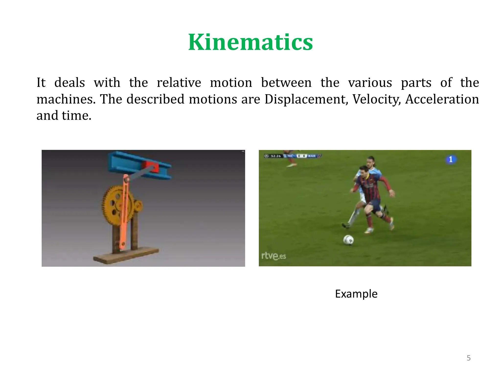 Basics of Theories of Machines - Fundamentals | PPTX