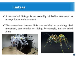 Basics of Theories of Machines - Fundamentals | PPTX