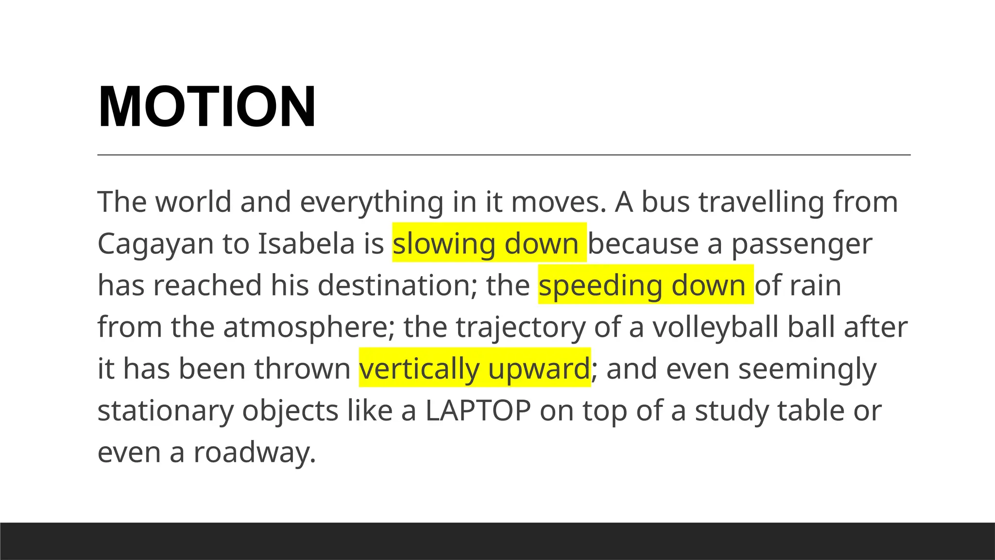 Physics 12 Kinematics Speed Distance Velocity Acceleration Pptx