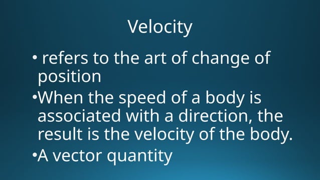 THE KINEMATICS (GRADE 12 STEM STRAND).pptx | Injuries | Diseases and ...