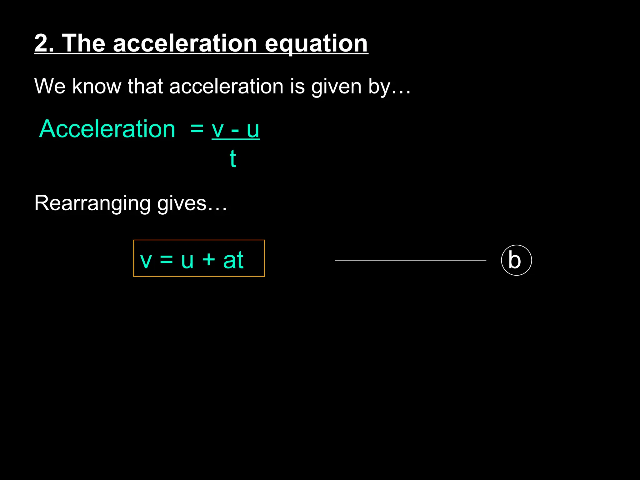 Kinematics -Understand the Equations of motion.ppt