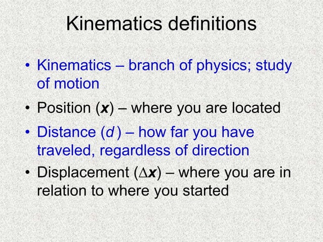 kinematics-graphing.ppt